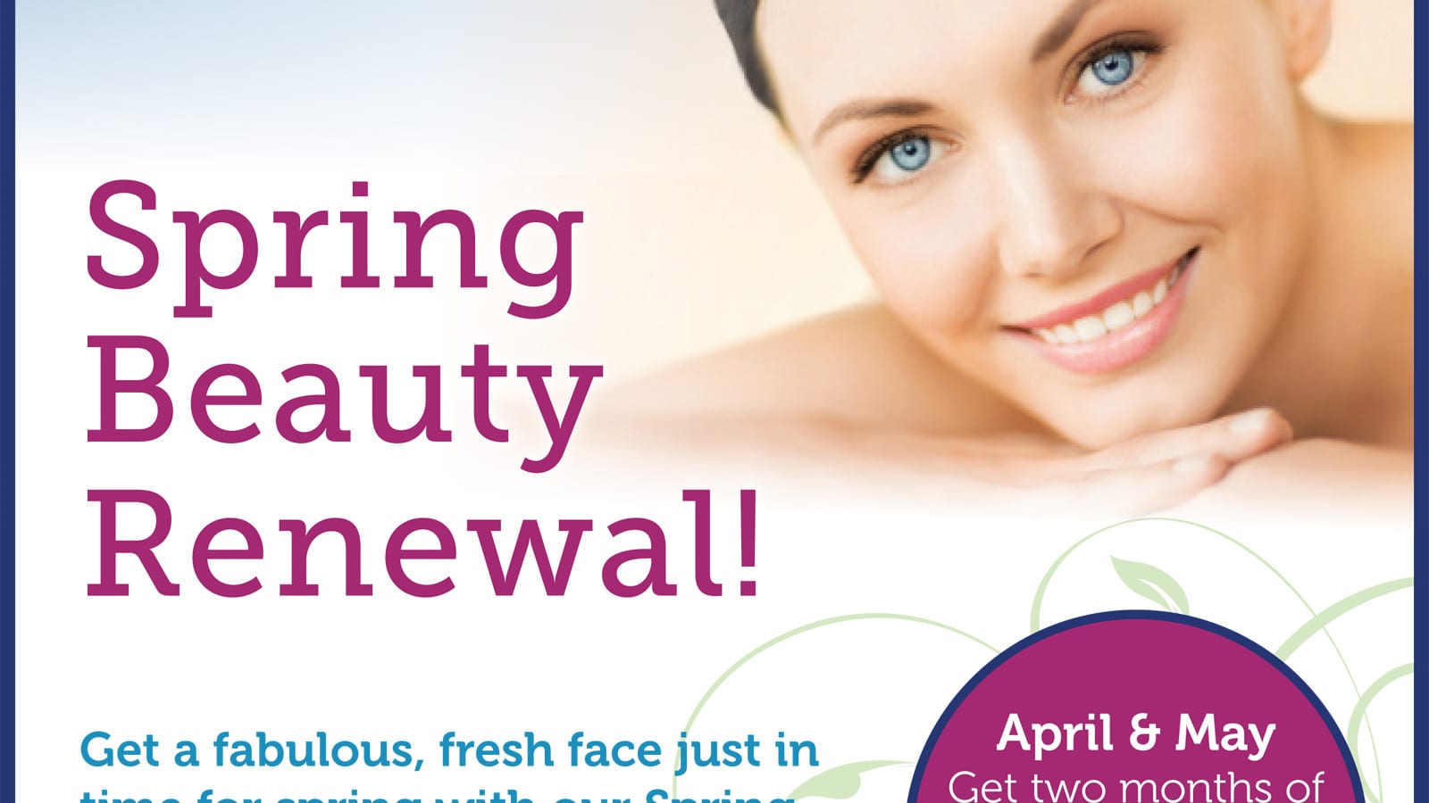Spring Beauty Renewal | Jefferson Facial Plastics